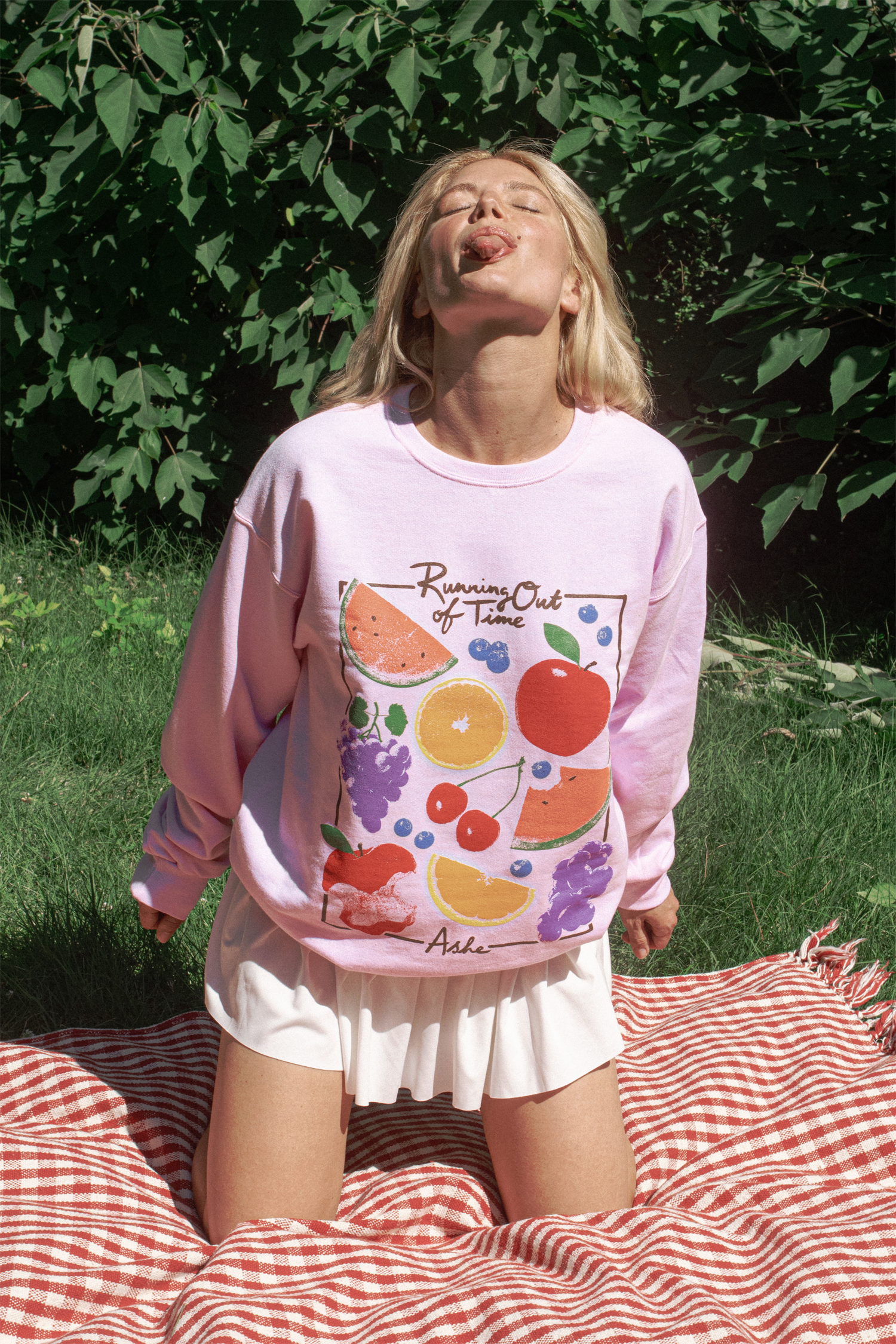 Running Out Of Time Crewneck – Ashe