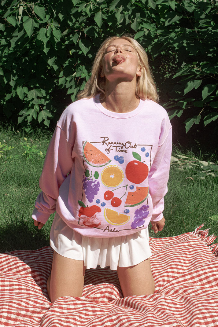 Running Out Of Time Crewneck – Ashe